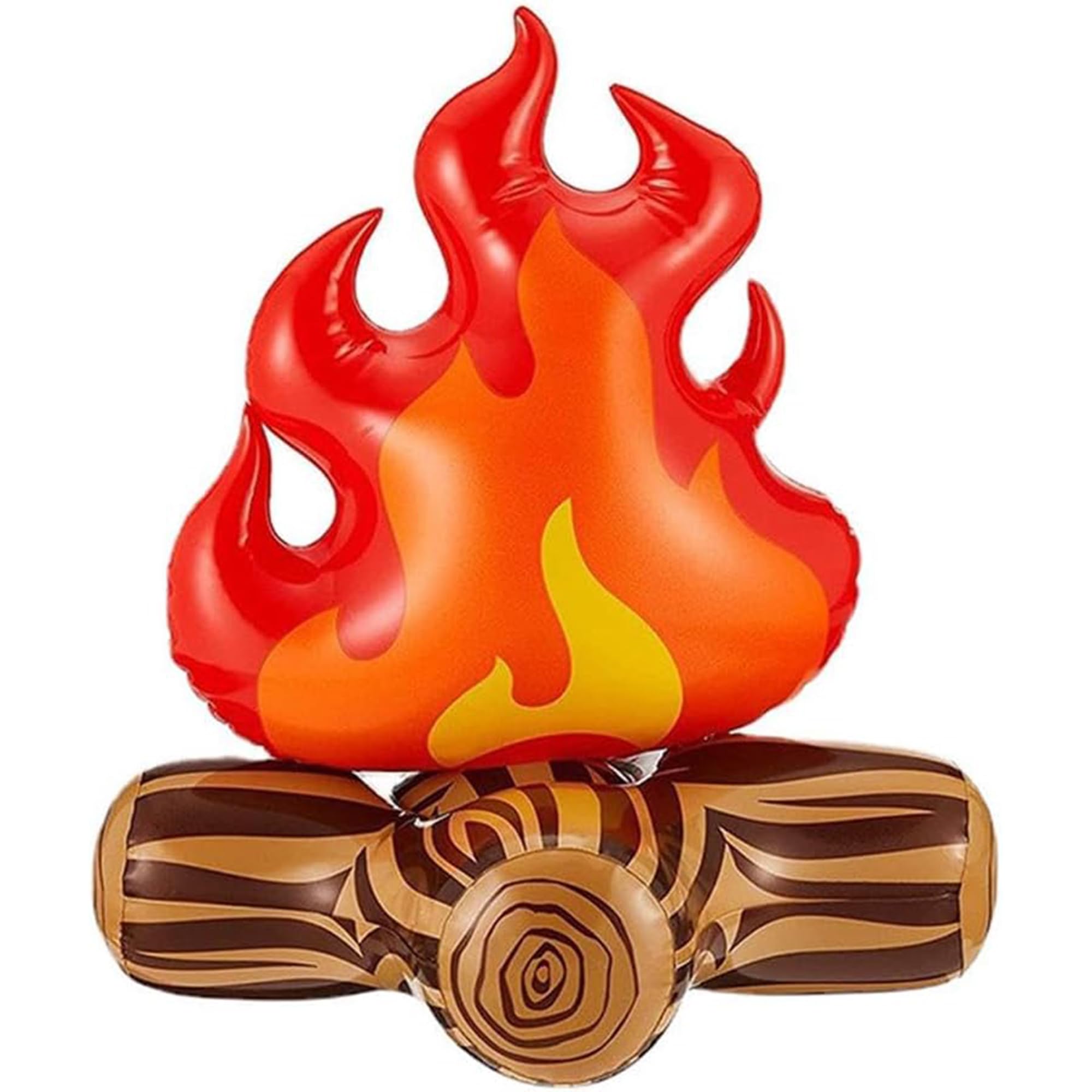 Vaulted Skulls & Co Inflatable Campfire Prop | Realistic Camp Fire ...
