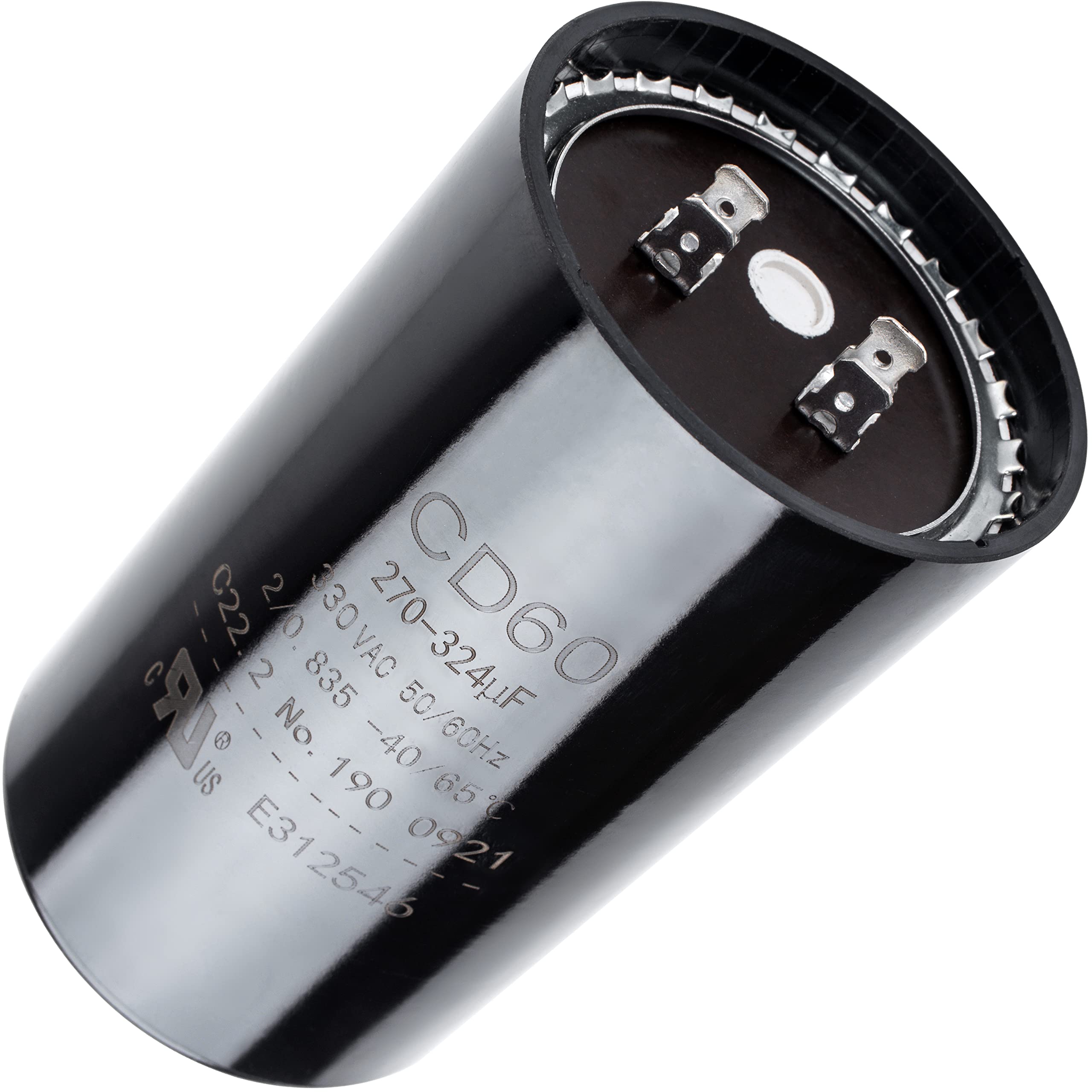 BlueStars 270-324 uf/MFD 330 VAC Round Start Capacitor 50/60 Hz AC ...