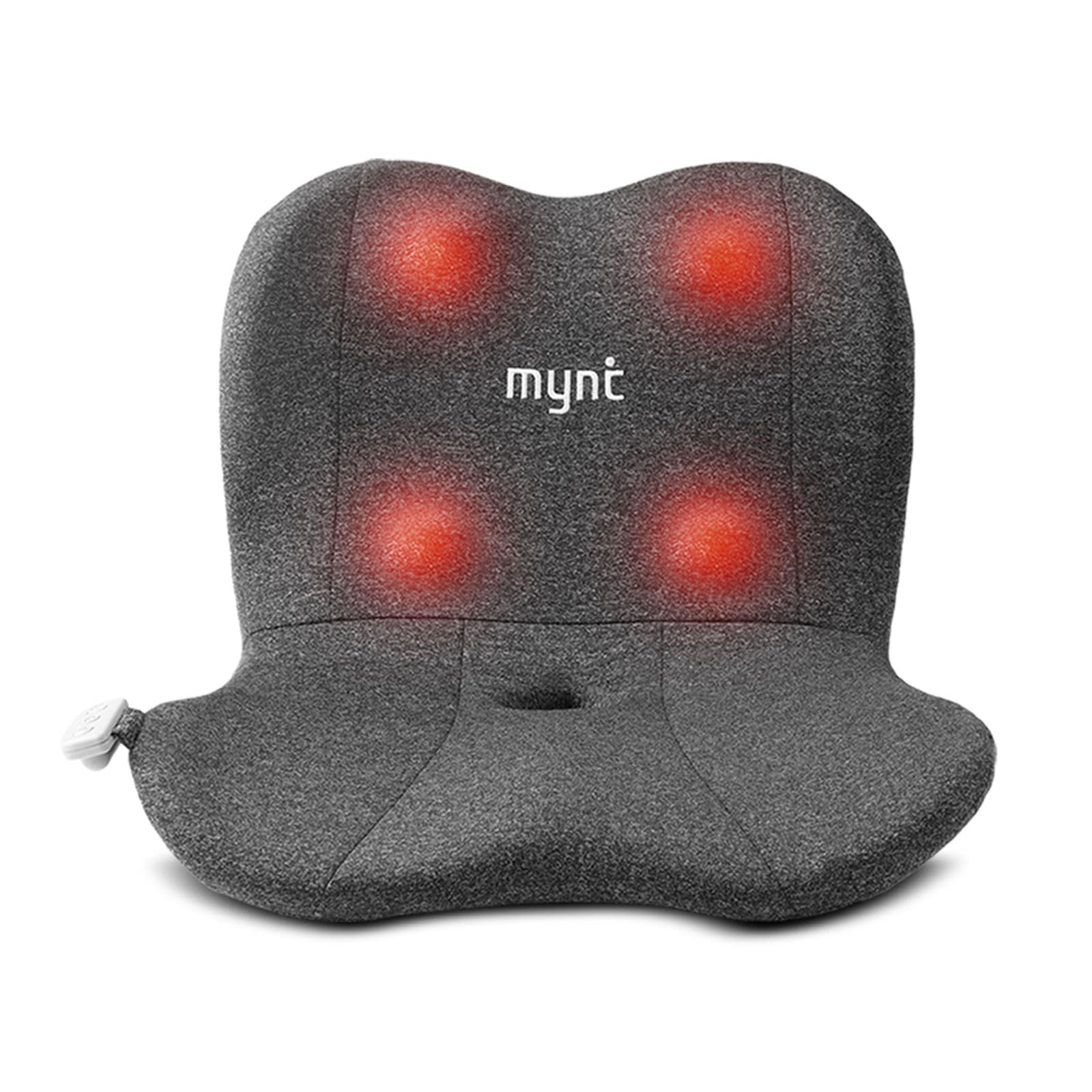 Mynt Lower Back Massager for Pain Relief, Foldable Shiatsu Hip Massager ...