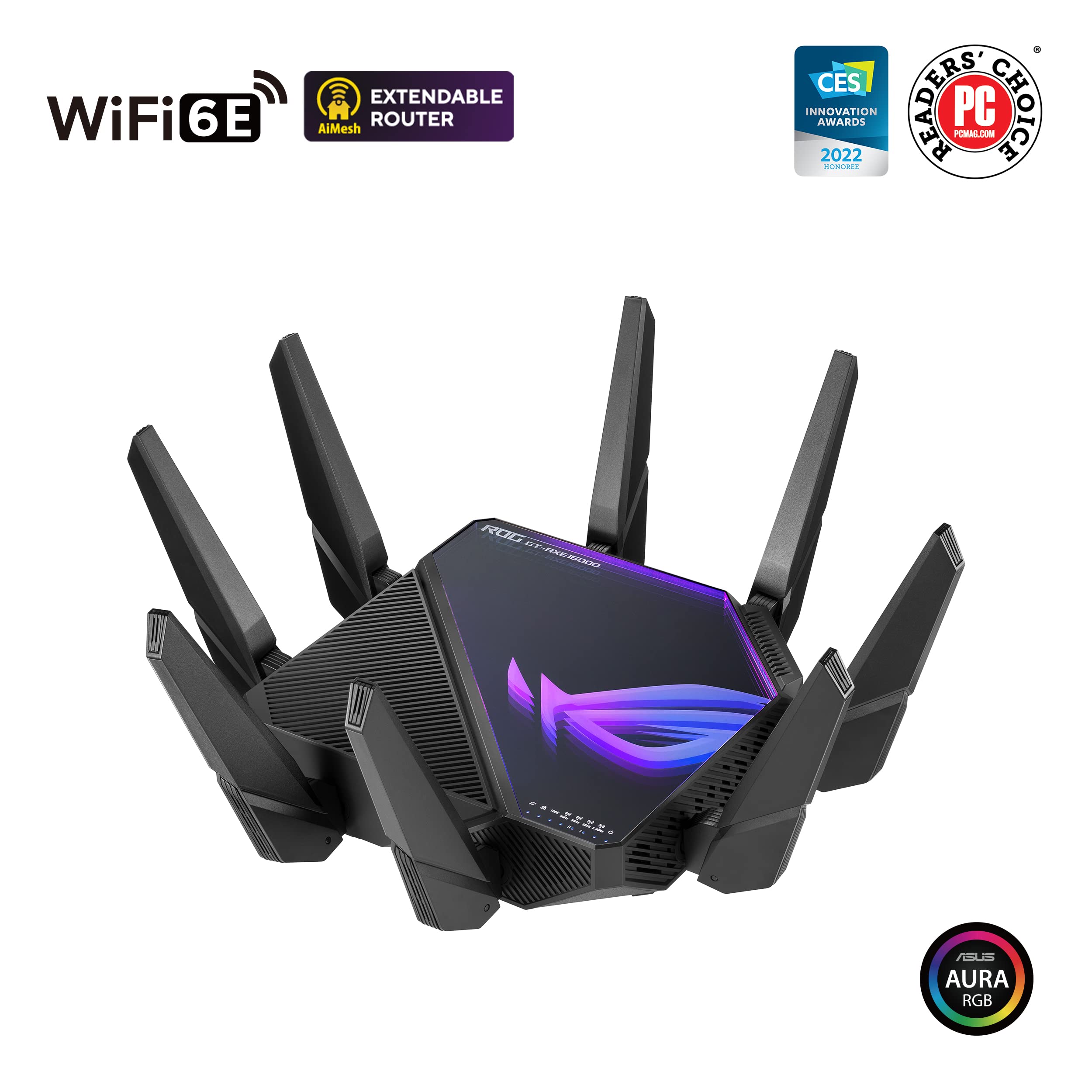 Mua ASUS ROG Rapture WiFi 6E Gaming Router (GT-AXE16000) - Quad-Band, 6 ...