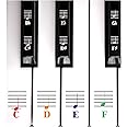 Amazon.com - QMG Color Piano and Keyboard Music Note Full Set Stickers ...