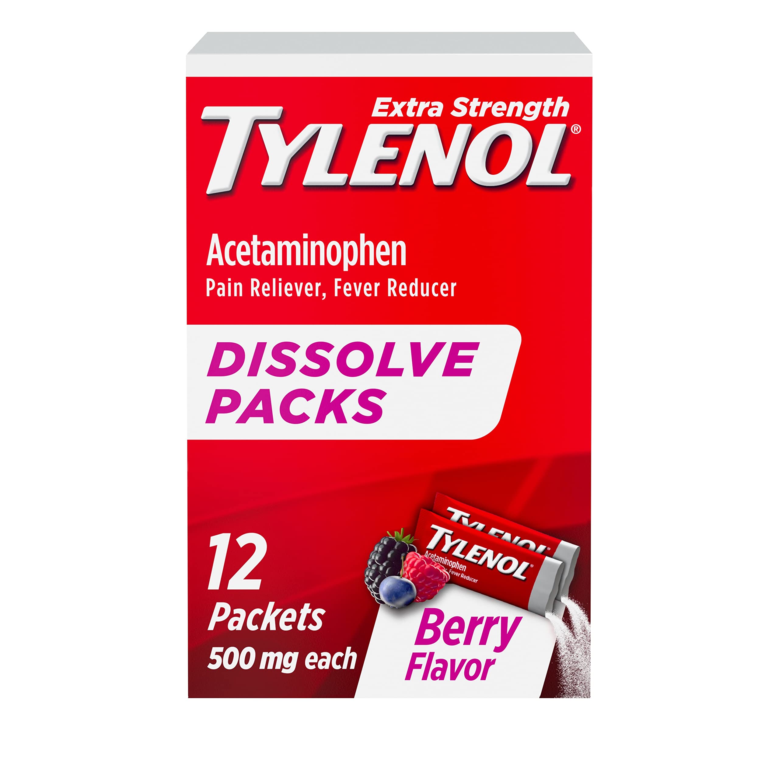 Mua Tylenol Extra Strength Dissolve Packs, 500 mg Acetaminophen Pain ...