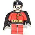 Amazon.com: LEGO DC Comics Super Heroes Batman Minifigure - Robin (Red ...