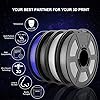 TPU 3D Printer Filament 1.75mm White, 95A Shore Hardness, Dimensional ...