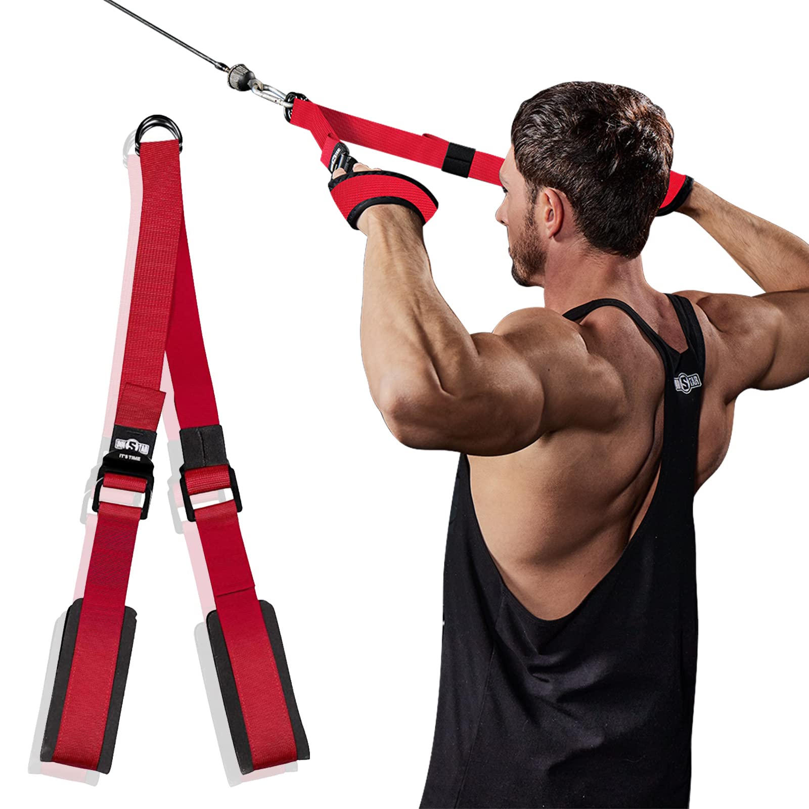 Mua INNSTAR Adjustable triceps rope, 24 - 54 inches, extra long heavy ...