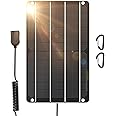 Amazon.com : 6W Solar Panel, 5V/1A Mini USB Solar Panel,IP67 Waterproof ...