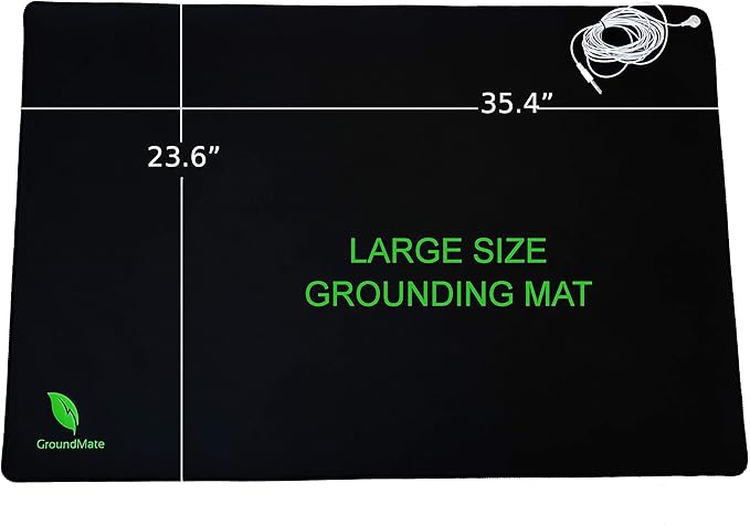 Amazon.com: Groundmate Grounding Mat, Multi-Purpose Conductive Leather ...