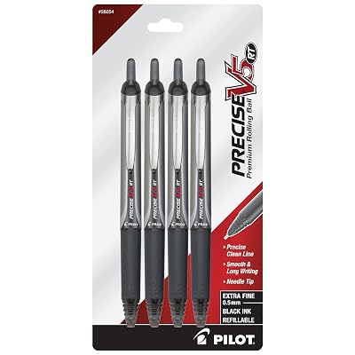 Buy Pilot Precise V5 RT Retractable Rolling Ball Pens Extra Fine Point ...