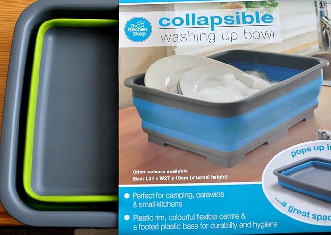 COLLAPSIBLE CAMPING KITCHEN DISH WASHING UP BOWL: Amazon.co.uk: Kitchen ...