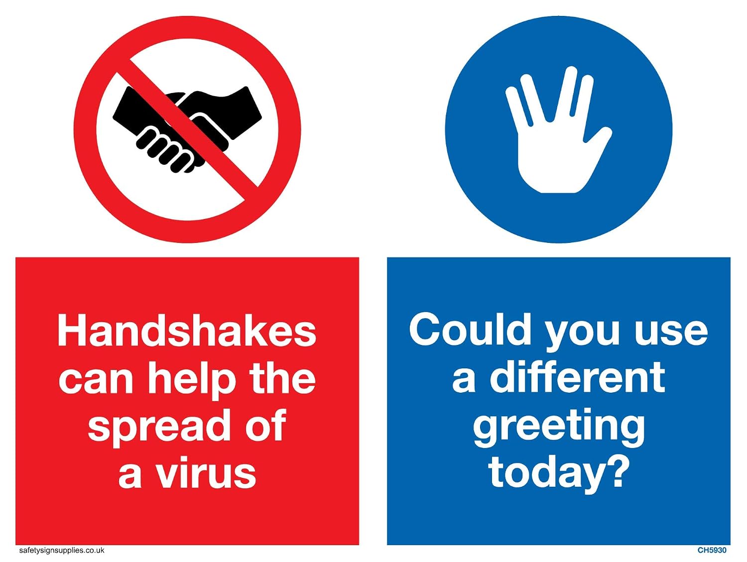 Viking Signs Handshakes help spread a virus use vulcan salute instead ...