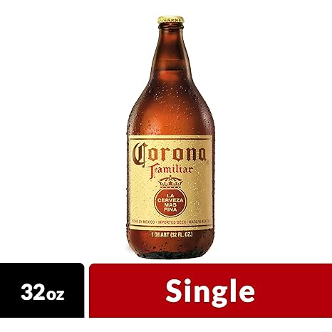 Corona Familiar, 32 oz Bottle, 4.8% ABV: Amazon.com: Grocery & Gourmet Food