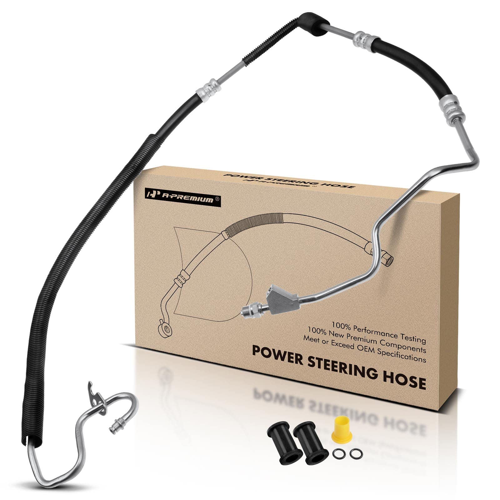 A-Premium Power Steering Pressure Hose Line Assembly Compatible with ...