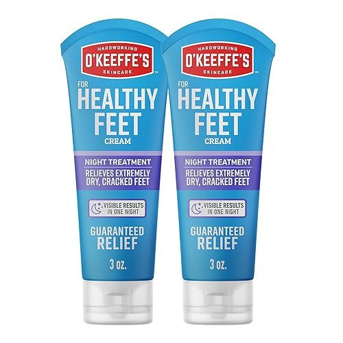 O'Keeffe's for Healthy Feet Night Treatment Foot Cream 3 oz Tube (2 ...