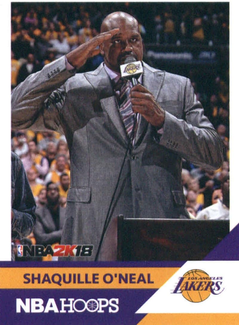 Amazon.com: 2017-18 Panini Hoops Shaquille O'Neal NBA 2K #20 Shaquille ...