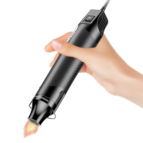 Heat Gun, Uptdae Version 110V 300W Mini Handheld Hot Air Gun with 6.6ft ...