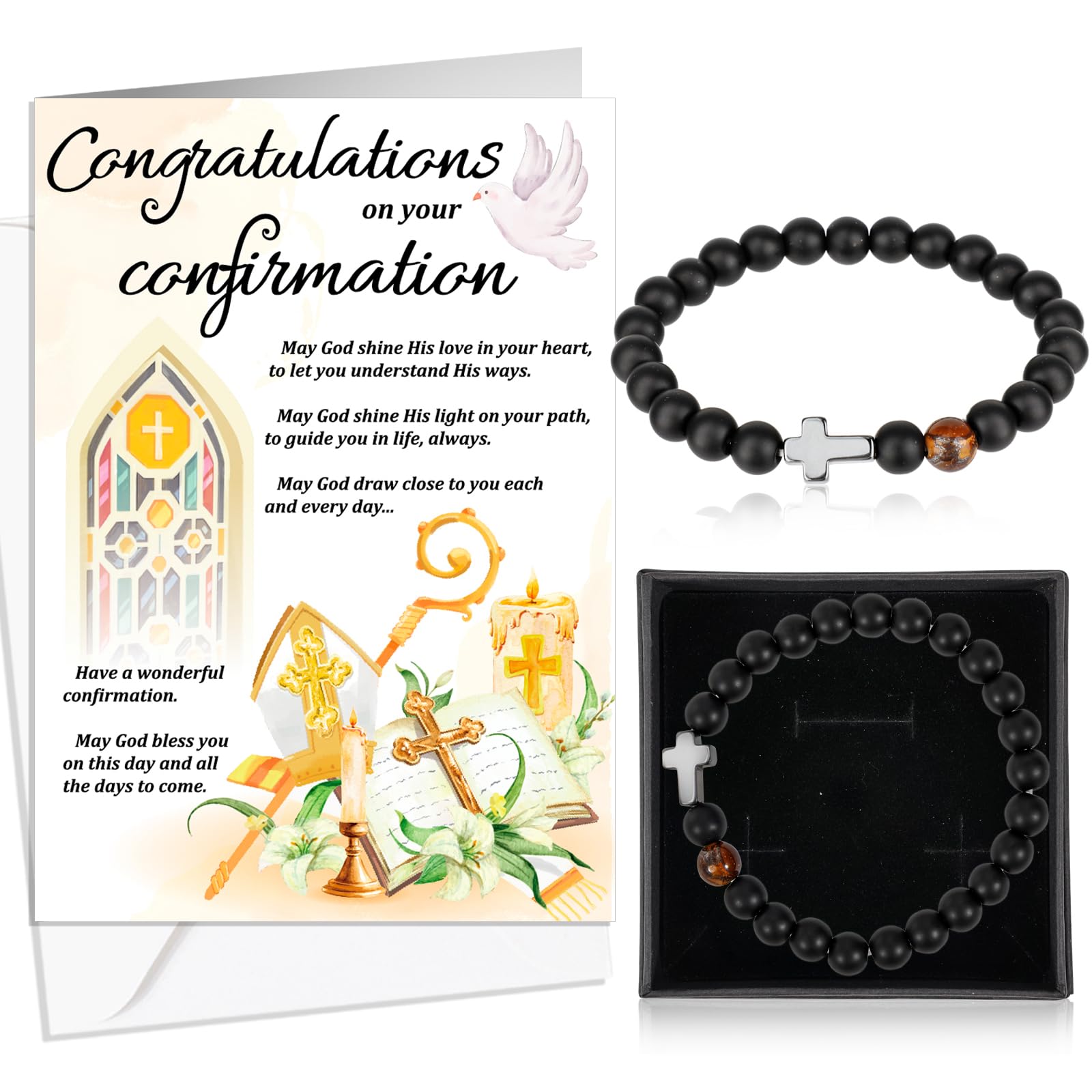 Mua HOWAF Confirmation Gift Card for Boys, Confirmation Greeting Cards ...