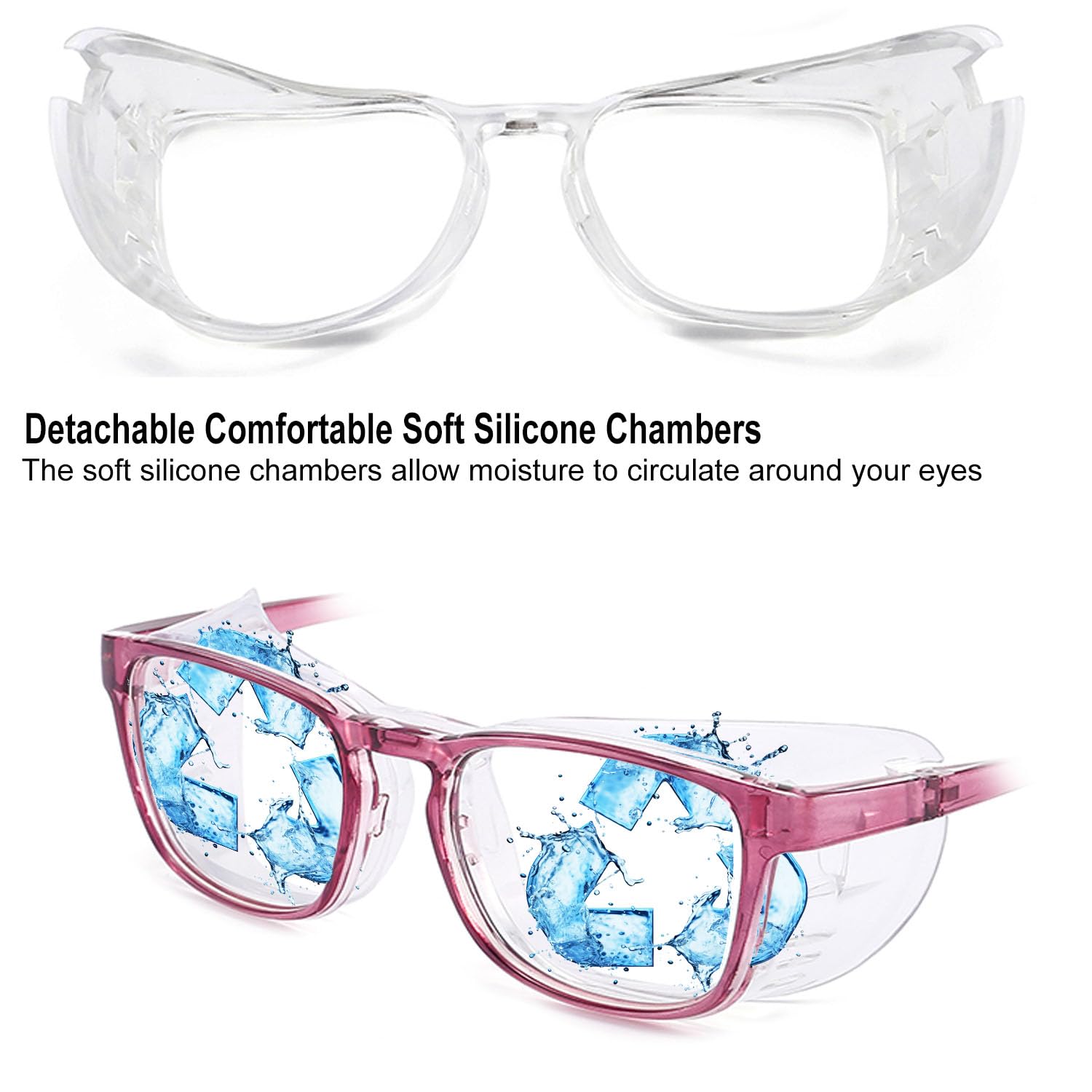 Mua Hydrating Dry Eyes Glasses with Soft Silicone Moisture Chambers and ...