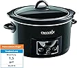 Crock-pot 4.7l Gloss Black Digital Countdown Slow Cooker: Amazon.co.uk ...