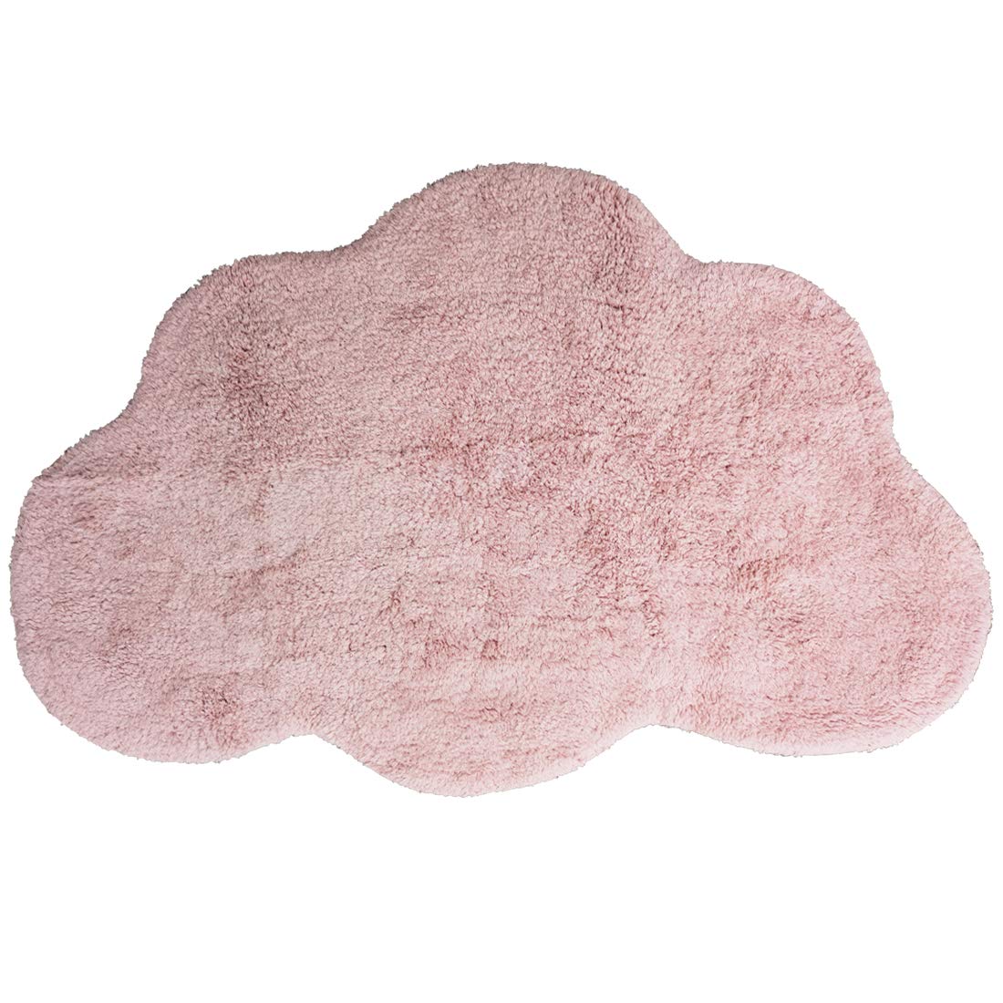 Habudda Cloud Shape Area Rugs for Kids Room Warm Soft 100% Cotton ...
