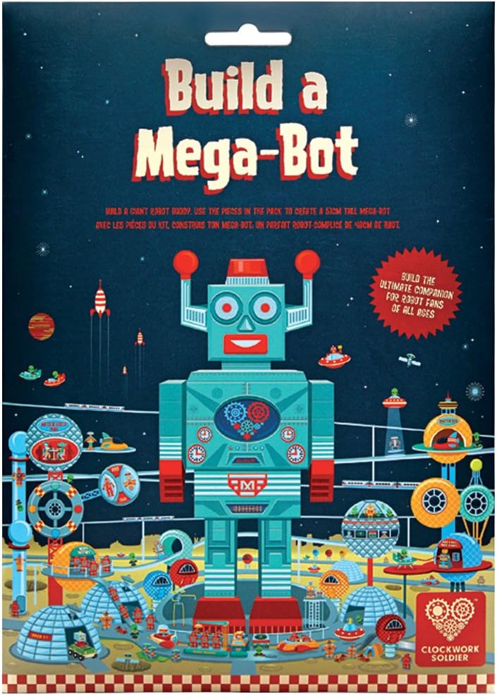Clockwork Soldier Build A Mega-Bot – Arts and Crafts for Kids – BigaMart