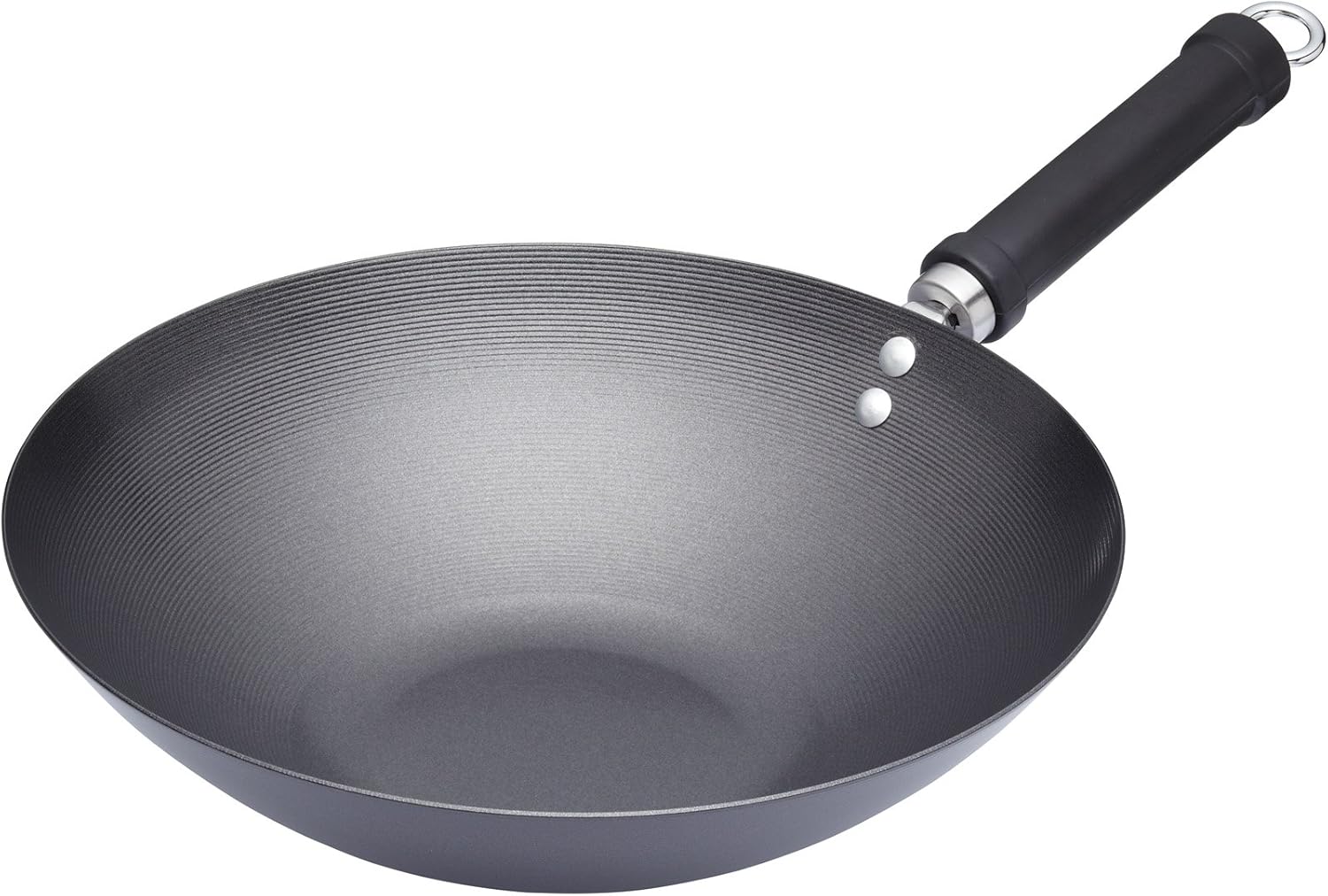 Kitchen Craft Pure Oriental Wok aus Carbonstahl mit ...