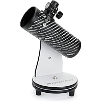 Amazon.com : Celestron – 76mm Classic FirstScope – Compact and Portable Tabletop Dobsonian ...