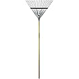 Amazon.com : Flexrake CLA100 rakes, Natural : Metal Leaf Rake : Patio ...