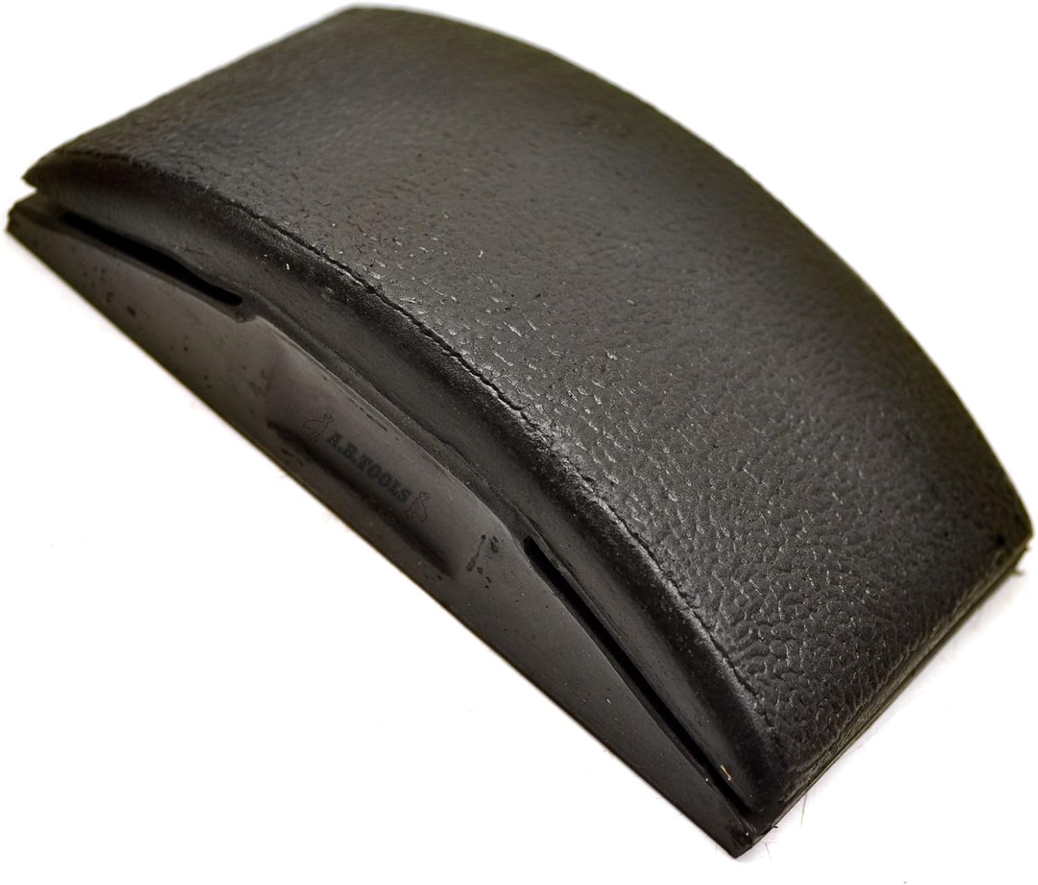 Solid Rubber Sanding Block Wet and Dry Rubbing and Flattering 125mm x ...