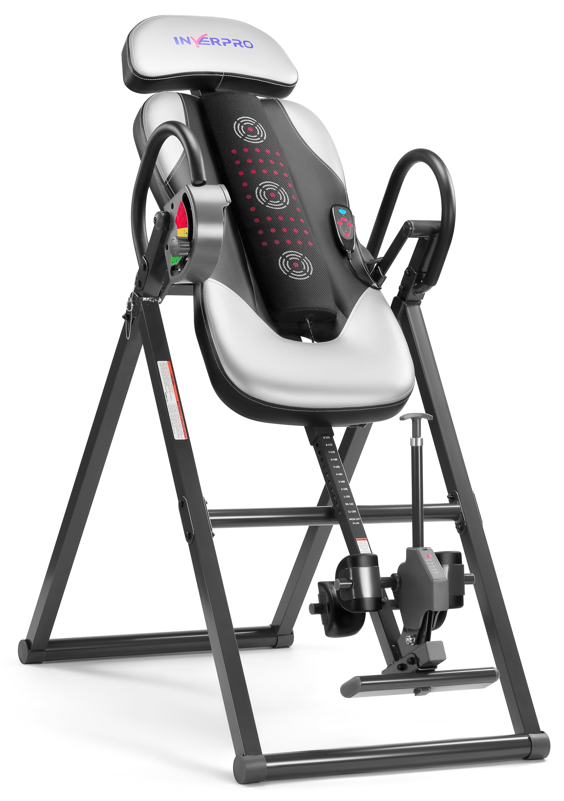 INVERPRO Model A Advanced Heat and Massage Heavy Duty Deluxe Inversion ...