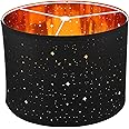 BESTOYARD Star Lamp Shade 13 x 10 Inch Drum Lampshade Shades Black ...