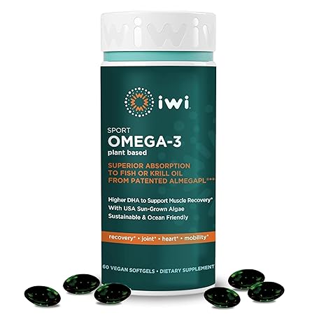 Mua iwi Omega-3 Sport, 60 Softgels (30 Servings), Plant-Based Vegan ...