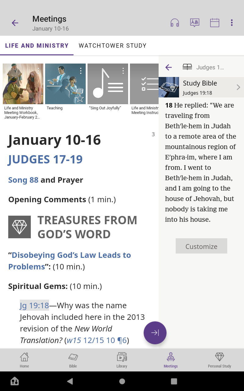 JW Library:Amazon.com:Appstore for Android