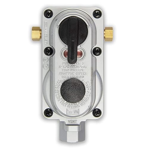 Flame King (ACR-2) Without Pigtails 2-Stage Auto Changeover LP Propane ...