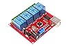 NOYITO 4-Channel 5V Computer USB Control Switch Relay Module Drive-Free ...