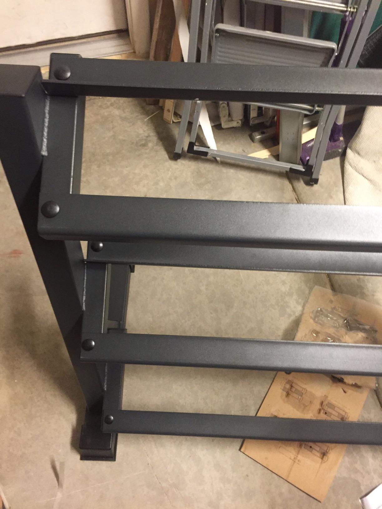 $27/mo - Finance Marcy 3-Tier Dumbbell Rack Multilevel Weight Storage ...