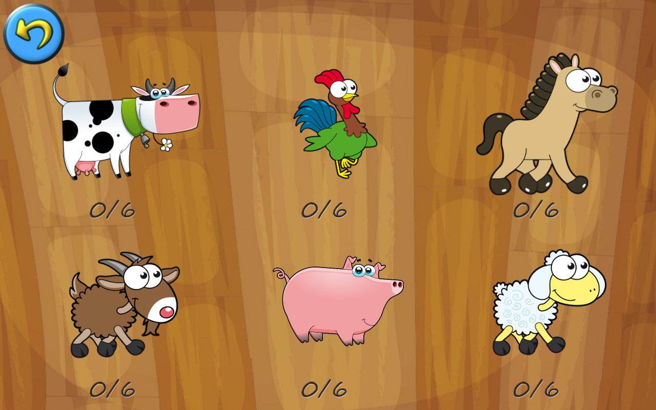 Funny Farm Animals Preschool And Kindergarten Learning Games For Kids