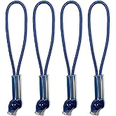 Amazon.com: Reflective Tactical Cord Zipper Pulls, Set of 4, Black ...