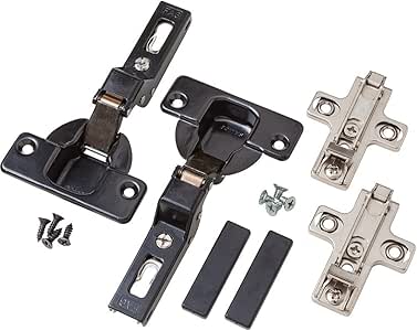 Partial Overlay Pocket/Flipper Door Hinge Kit - Cabinet And Furniture ...