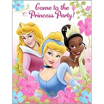 Homemade Princess Party Invitations