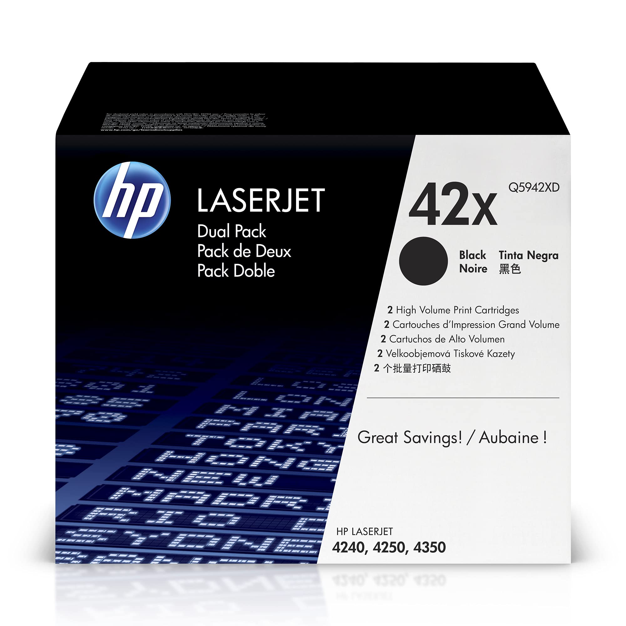 Mua HP Original 42X Black High-Yield Toner Cartridges (2-Pack) | Works ...