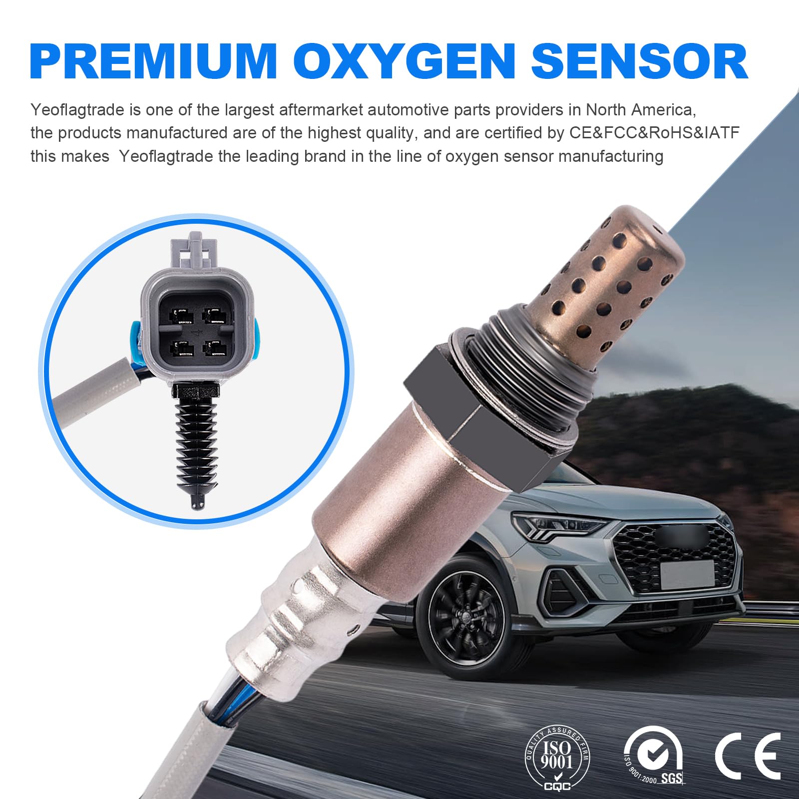 Mua Yeoflagtrade Oxygen Sensor 234-4668 234-4256 O2 Sensor for Cadillac Escalade Chevy GMC 1500 ...