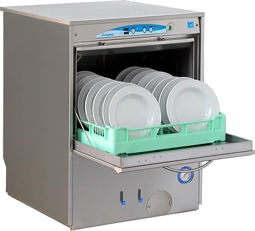 Eurodib F92EKDPS Lamber High-Temp Rack Undercounter Dishwasher, 30 ...
