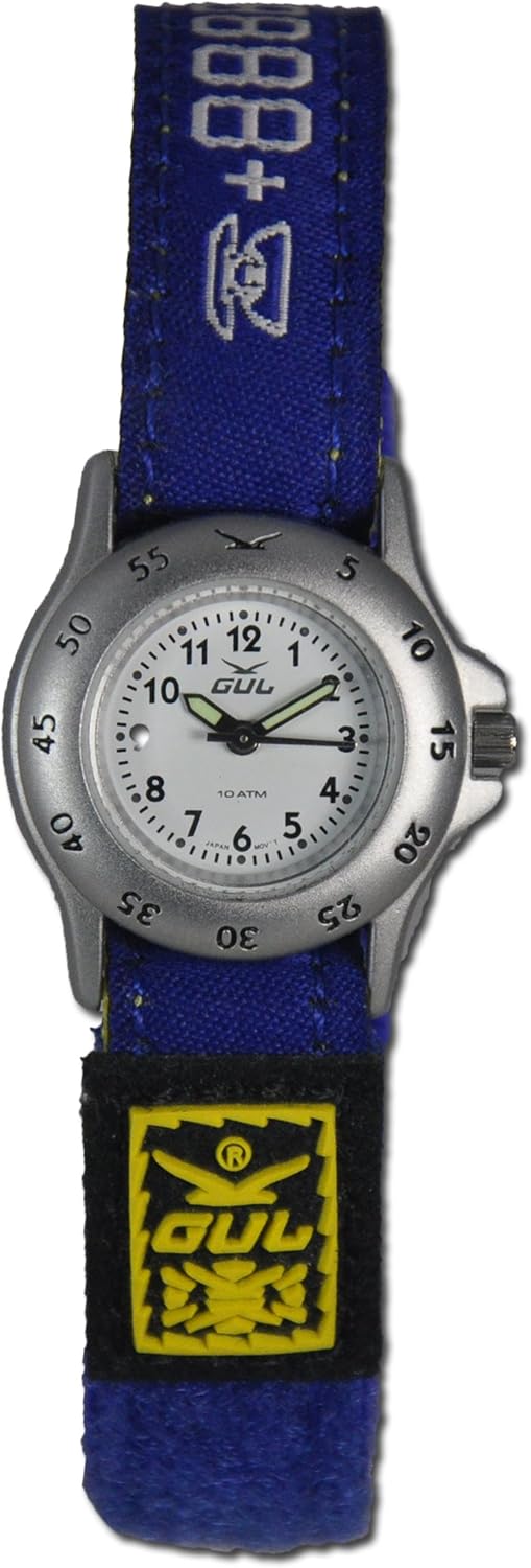 GUL Watch Micro Minus, Velcro Strap, White: Amazon.co.uk: Watches