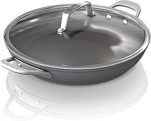 Amazon.com: Ninja C30830 Foodi NeverStick Premium 12-Inch Everyday Pan ...