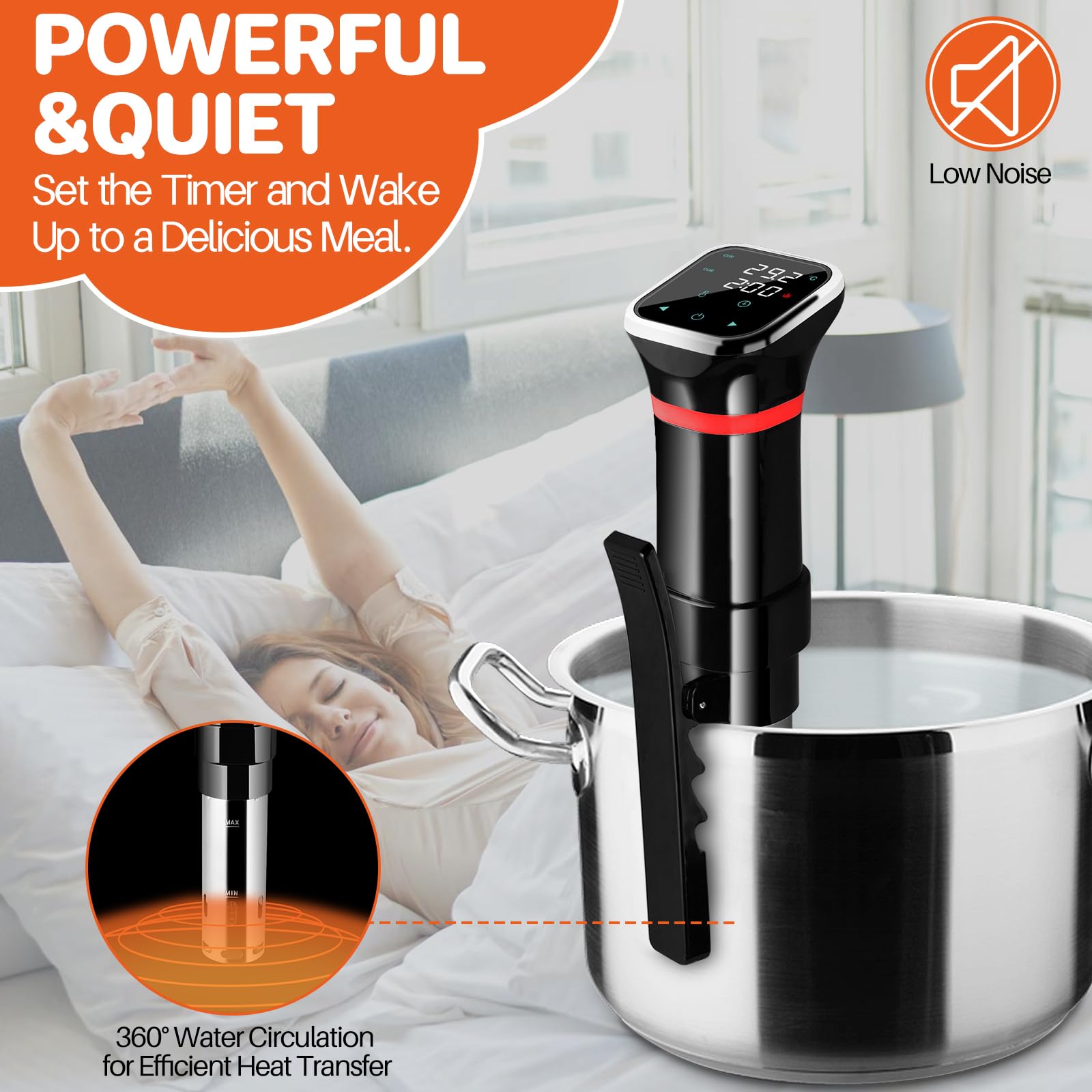 Mua FUNYKICH Sous Vide Machine, Sous Vide Cooker Immersion Circulator ...