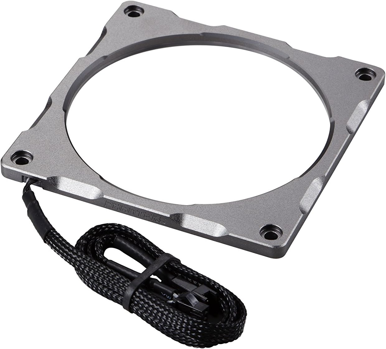Phanteks Halos Lux Digital LED 120mm Fan Frame Alum,Gray (PH-FF120DRGBA ...