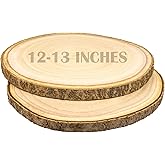 Amazon.com: 6pcs Large Wood Slices for Centerpieces 12-13 inches Wood ...
