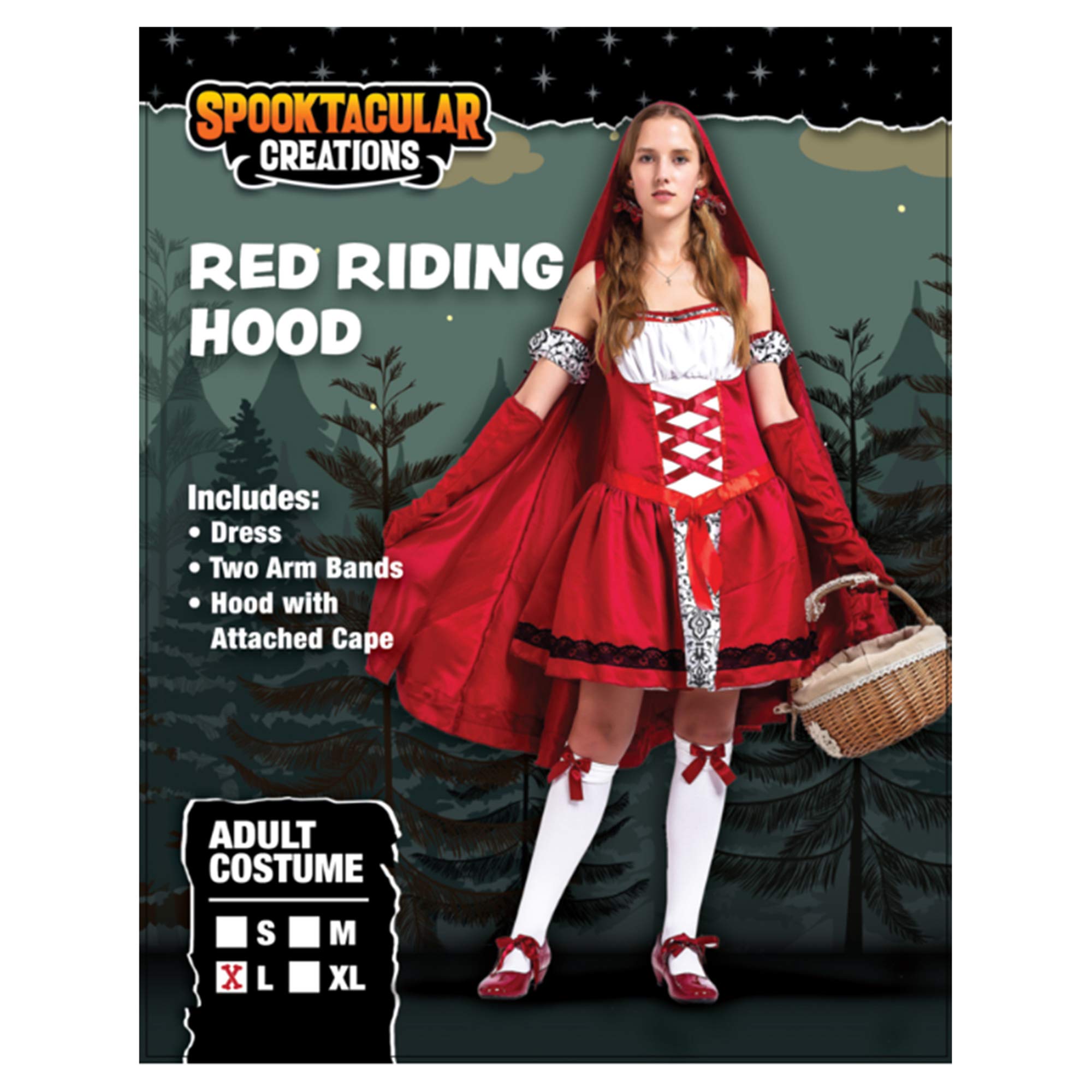 Little Red Riding Hood Costume Tween Homemade