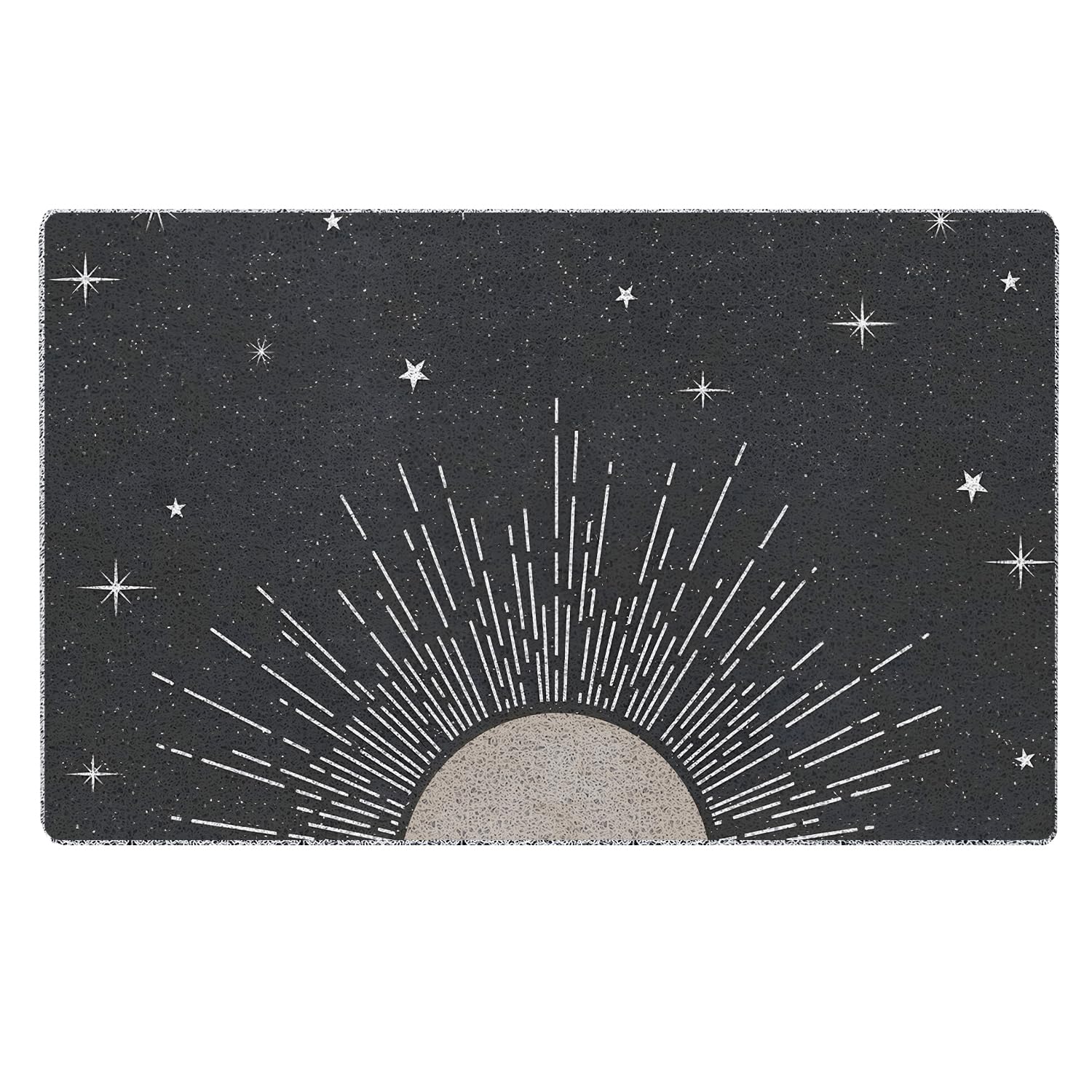 Qabliqo Boho Door Mats Outdoor - Boho Moon Front Door Mat, Boho Welcome ...