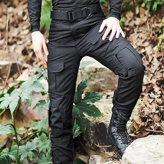FCWJHNTSL Pantalones Cargo de Camuflaje Militar táctico para Hombre ...